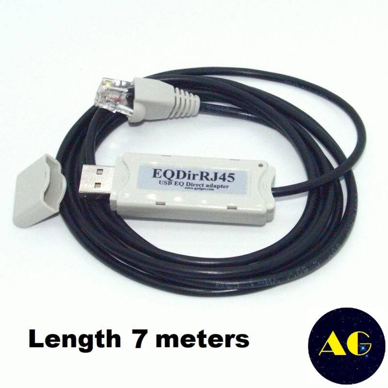 EQDirRJ45 EQDir USB PC Interface Cable 7m for SkyWatcher EQ5 HEQ5 EQ3 ...