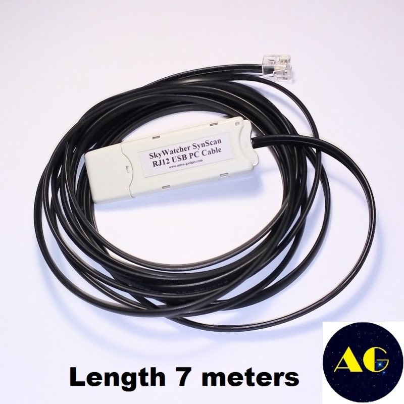 SkyWatcher SynScan USB PC Interface Cable 7m – Astro-Gadget